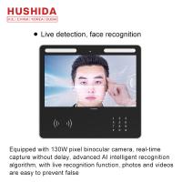 China D1 Series Face Access Control Support Multiple People Recognition At The Same Time for sale