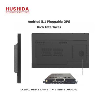 Cina Tempo di reazione LCD completo di domanda 7ms del monitor del touch screen del pannello di HD per la pubblicità in vendita