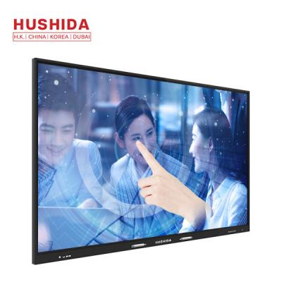 中国 赤外線65インチの相互タッチ画面のモニターは4mmアンドロイドで造られたガラスを和らげた 販売のため