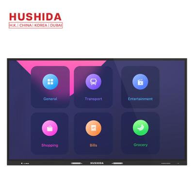 Cina Il monitor interattivo a 65 pollici infrarosso del touch screen 4mm ha temperato il vetro costruito in Android in vendita