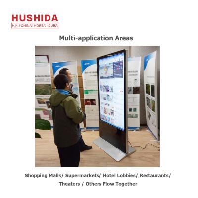 Cina Il touch screen infrarosso a 42 pollici di HUSHIDA visualizza 10 punti di luminosità di 350-500cd/㎡ in vendita