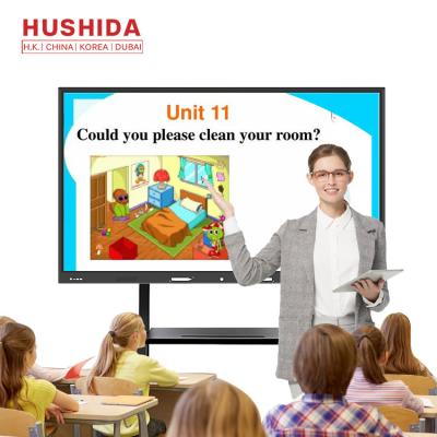中国 3840 x 2160 UHD 8msのタッチ画面の教授板相互Whiteboard 販売のため