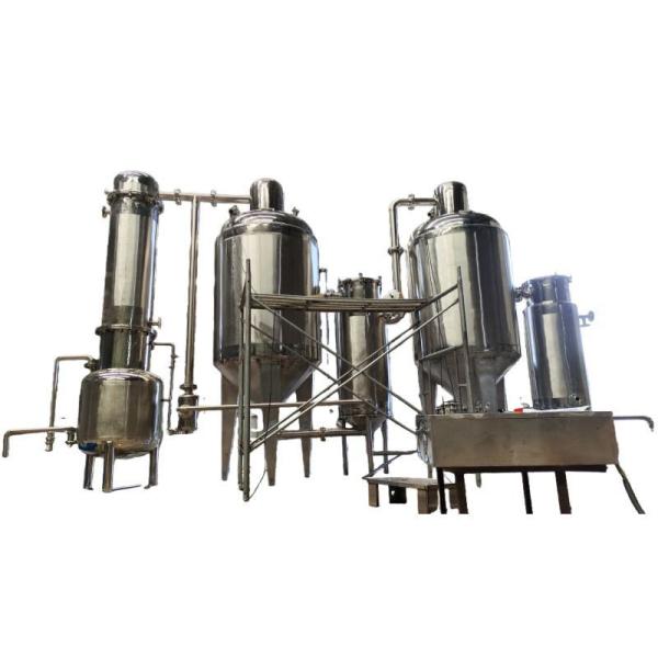 Quality Chemical Processing Evaporator Machine 350kg/H 500kg/H Vacuum Rotating Evaporator for sale