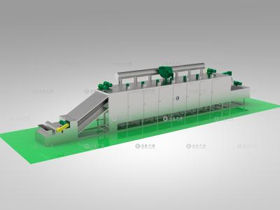 China DW Series Mesh Belt Dryer Multi Layer Mesh Belt Dryer 3000mm for sale
