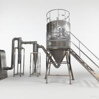 Quality Gas Diesel Pressure Spray Dryer 10800rpm - 18000rpm Milk Powder Dryer for sale