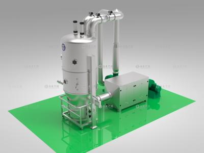 China Integrated Fluid Bed Granulator 3 In 1 12L 45L Fluidized Bed Spray Granulation for sale