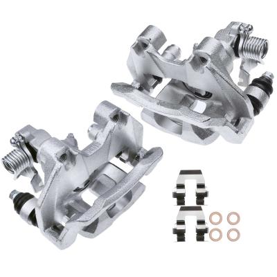 2x Rear Disc Brake Calipers with Bracket for Cadillac DeVille Seville Pontiac