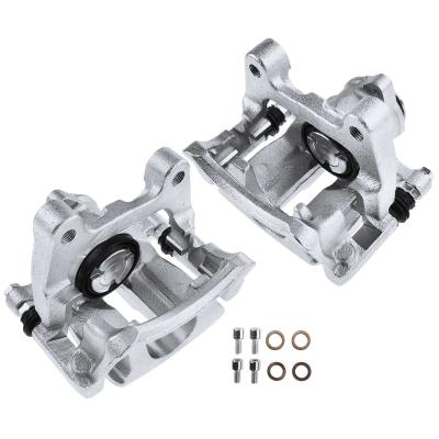 2x Rear Disc Brake Calipers with Bracket for Volkswagen Tiguan 2009-2010