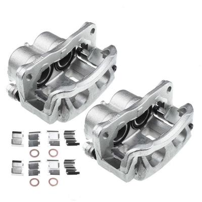 China 2x Front Brake Caliper with Bracket for Mazda CX-7 2007-2012 2.3L 2.5L for sale