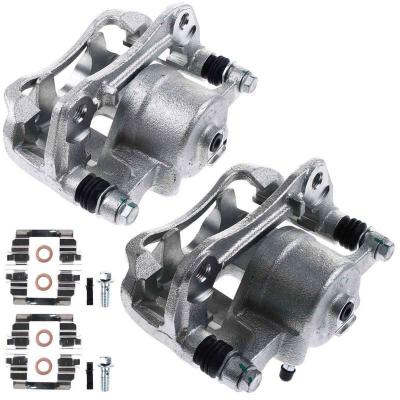 China 2x Front Brake Caliper with Bracket for Chevy Cobalt 2005-2010 Pontiac G5 for sale