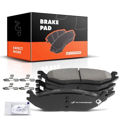 China 4pcs Rear Driver & Passenger Ceramic Brake Pads with Sensor for Dodge Ram 1500 2002-2006 Durango 2003-2006 for sale
