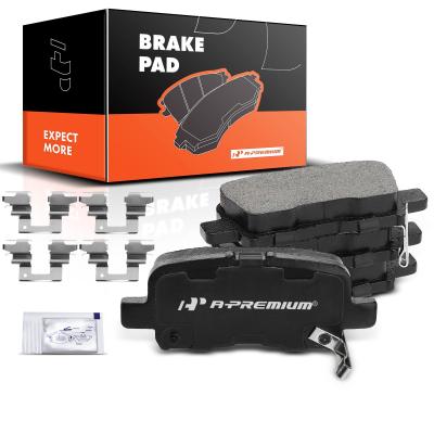 China 4pcs Rear Driver & Passenger Ceramic Brake Pads with Sensor for Honda Odyssey 2002-2004 Pilot Acura MDX 01-06 for sale