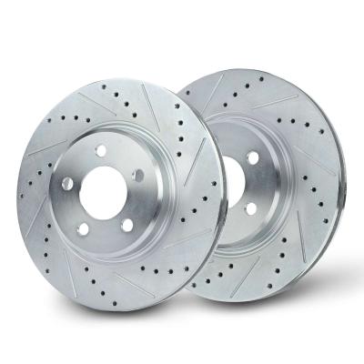 China Front Drilled Brake Rotors for Chrysler 300 Dodge Challenger Charger Magnum for sale