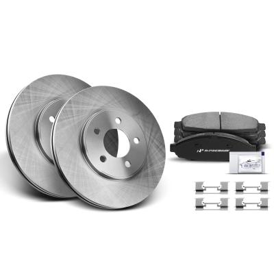 China Front Disc Brake Rotors & Ceramic Brake Pads for Ford Crown Victoria Mercury for sale