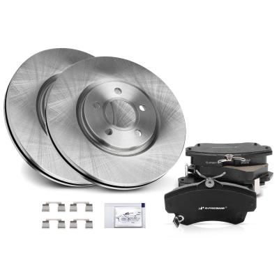 China Front Disc Brake Rotors & Ceramic Brake Pads for Chrysler PT Cruiser 2003-2009 for sale