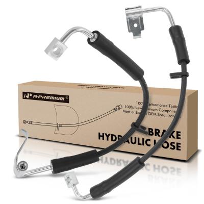China 2Pcs Front Brake Hydraulic Hose for Jeep Wrangler 2008-2010 for sale
