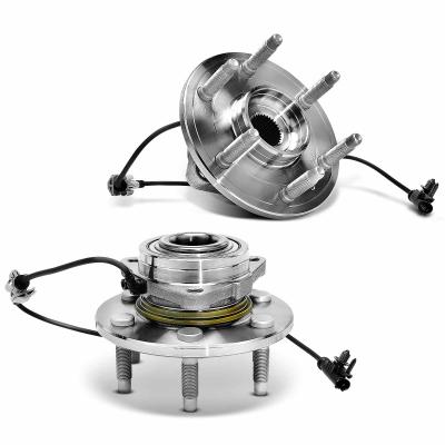 China 2x Front Wheel Bearing & Hub Assembly with ABS Sensor for Chevy Silverado 1500 Tahoe GMC for sale