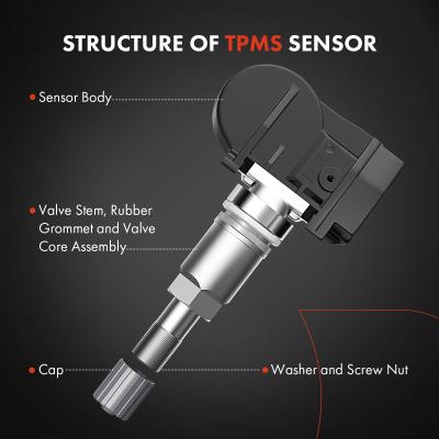 China Tire Pressure Monitoring Sensor TPMS 433 MHz for Saab 9-3X 2010-2011 9-5 for sale