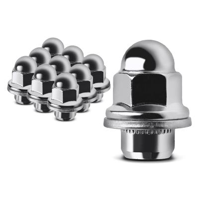 China 10x Front or Rear M12-1.5 Wheel Lug Nut for Dodge Chrysler Mitsubishi Lancer for sale