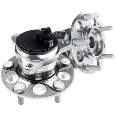 2x Rear Wheel Bearing & Hub Assembly with ABS Sensor for Hyundai Elantra Ioniq Kia 17-19