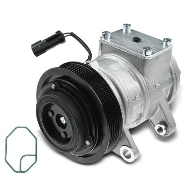 AC Compressor with Clutch & Pulley for Jeep WJ Grand Cherokee 1999-2004 V8 4.7L