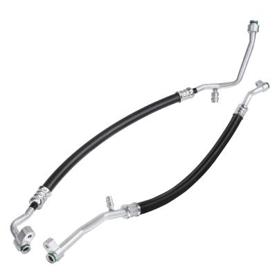 China 2x AC Manifold Hose Assembly for Honda Fit 2009-2013 L4 1.5L for sale