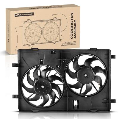 China Engine Radiator Cooling Fan Assembly with Motor for Lincoln MKZ 2007-2009 3.5L for sale