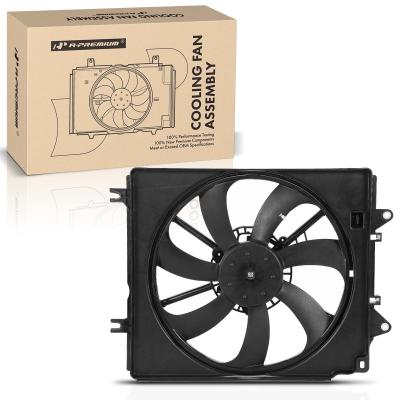China Right Engine Radiator Cooling Fan Assembly with Shroud for Honda CR-V 2017-2022 for sale
