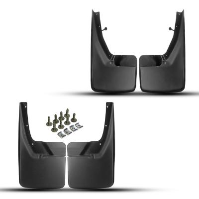 Mud Flaps Splash Guards without Fender Flares for Dodge Ram 1500 2500 3500 2009-2016