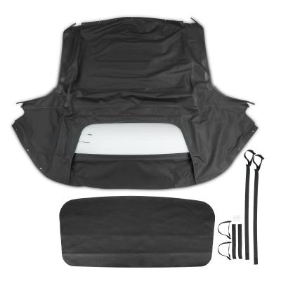 China Black Convertible Soft Top with Glass Window for Honda S2000 2000-2001 for sale