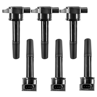 China 6x Ignition Coils with 3 Pins for Mitsubishi Endeavor 04-08 Galant 04-07 3.8L for sale