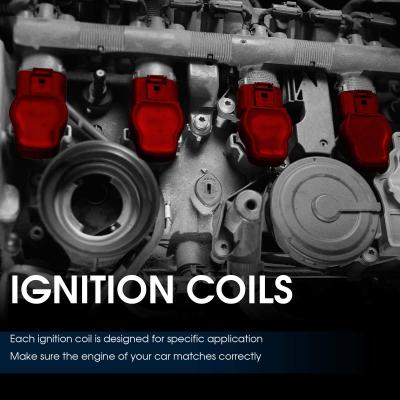 China 6x Ignition Coils with 3 Pins for Mitsubishi Endeavor 04-08 Galant 04-07 3.8L for sale