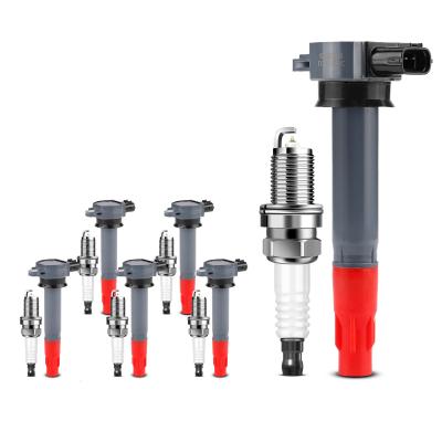 China 6x Black Ignition Coil & IRIDIUM Spark Plug Kits for Mitsubishi Outlander 3.0L for sale