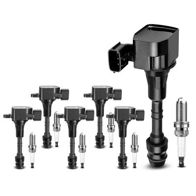 China 6x Ignition Coil & IRIDIUM Spark Plug Kits for Nissan Frontier Pathfinder Maxima for sale