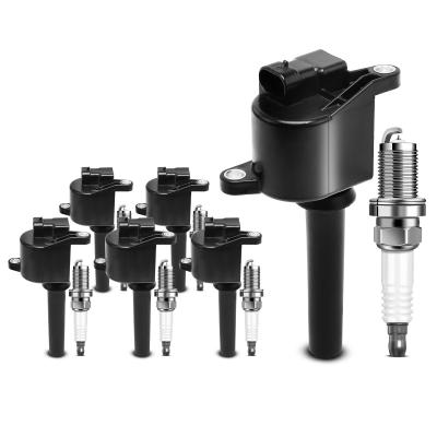 China 6x Black Ignition Coil & IRIDIUM Spark Plug Kits for Suzuki Verona Chevy 2004 2.5L for sale