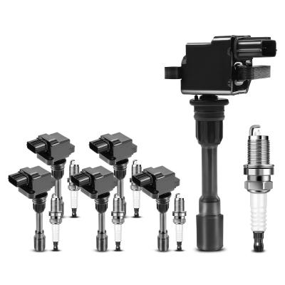 China 6x Black Ignition Coil & IRIDIUM Spark Plug Kits for Mazda Millenia 95-02 V6 2.3L for sale