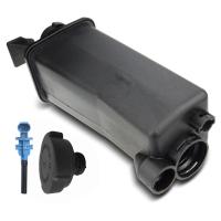 China Engine Coolant Expansion Tank with Cap & Sensor for BMW E46 318i E53 X5 for sale