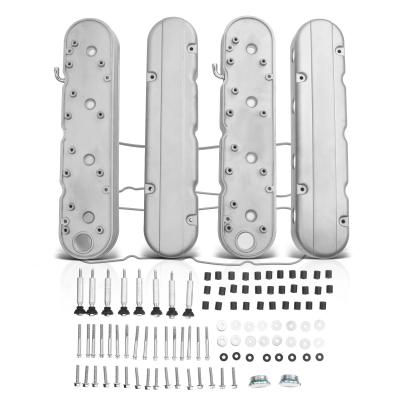 China Silver Engine Valve Covers for Chevy GM LS LS1 LS2 LS3 LS6 LS7 293 325 346 364 for sale