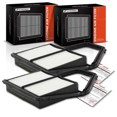 China 2x Engine Air Filter with Rigid Panel for Honda Civic Acura EL 2001-2005 L4 1.7L for sale