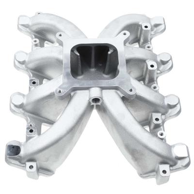 China Single Plane Mid-Rise Upper Intake Manifold for GM LS1 LS2 LS6 V8 350 2500-7000 for sale