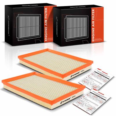 China 2x Engine Air Filter with Flexible Panel for Saturn Ion 2006-2007 L4 2.2L 2.4L for sale