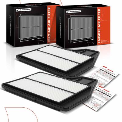 China 2x Engine Air Filter with Rigid Panel for Nissan Altima 2013-2018 L4 2.5L Sedan for sale