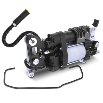 China Air Suspension Compressor with Bracket for VW Touareg Porsche Cayenne 11-18 for sale