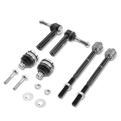 6x Inner & Outer Tie Rod End & Ball Joint for Dodge Caliber Jeep Compass Patriot
