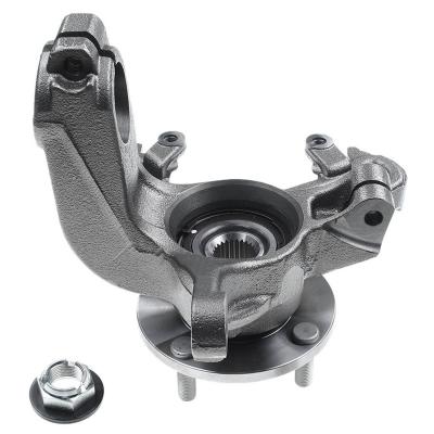 China Front Driver Steering Knuckle & Wheel Hub Bearing Assembly for Ford Focus 00-04 for sale
