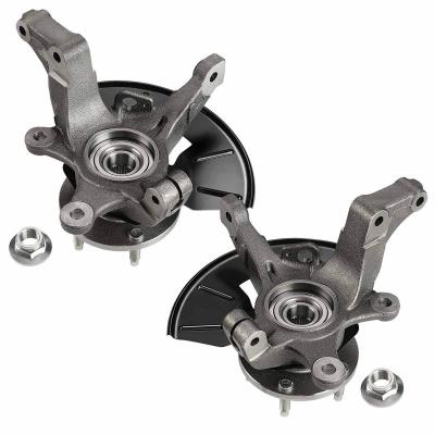 2x Front Steering Knuckle & Wheel Hub Bearing Assembly for Ford Escape