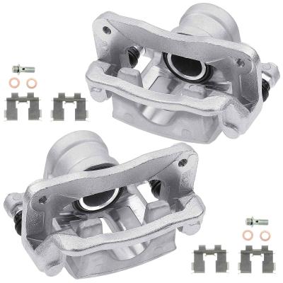 China 2x Rear Disc Brake Calipers with Bracket for Hyundai Santa Fe 2007-2009 for sale