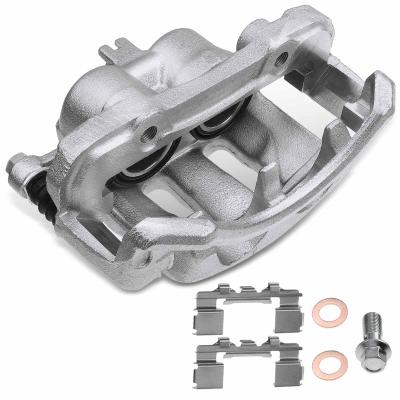 China Front Driver Disc Brake Caliper with Bracket for Nissan Pathfinder 87-88 D21 Van for sale