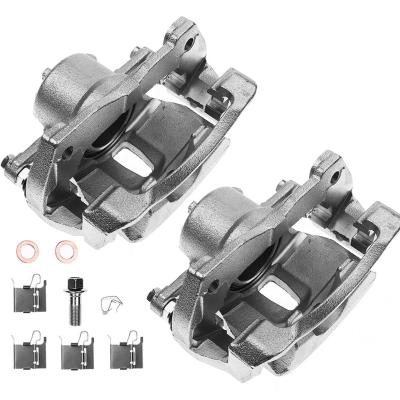 China 2x Front Brake Caliper with Bracket for Toyota Corolla 2009-2019 Matrix Pontiac for sale