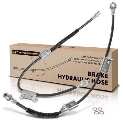 China 2Pcs Front Brake Hydraulic Hose for Chevy Silverado 1500 GMC Sierra 2006-2007 for sale